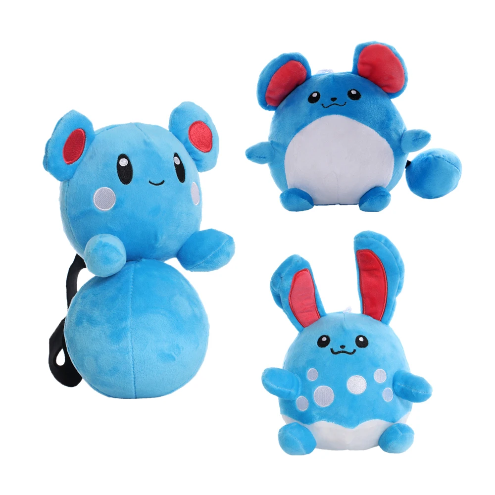 Original-Pokemon-Cute-Azurill-Marill-Azumarill-Plush-Toy-Stuffed-Doll ...