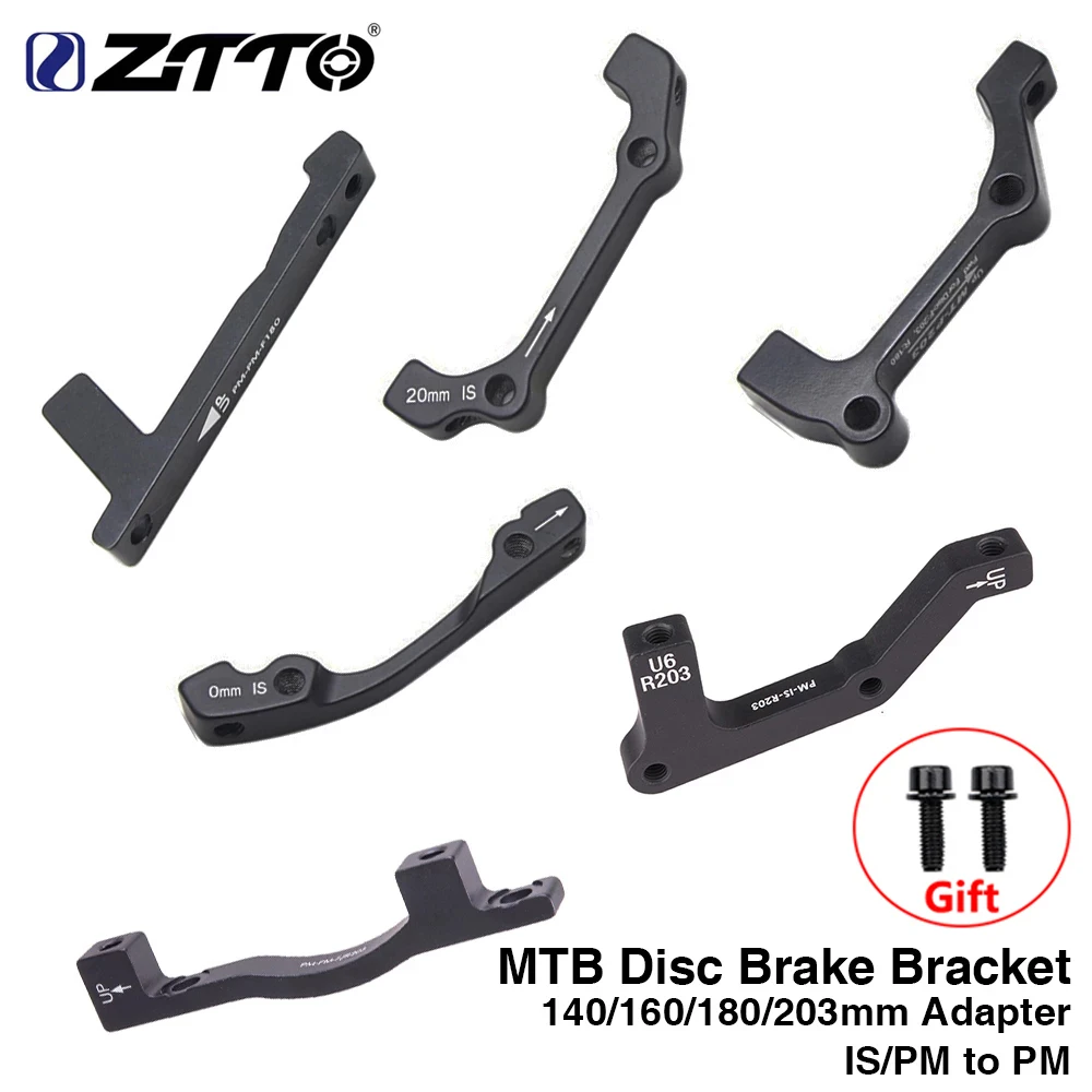 ZTTO-Disc-Brake-Rotor-Mount-Adapter-MTB-Ultralight-Bracket-IS-PM-A-B-to ...