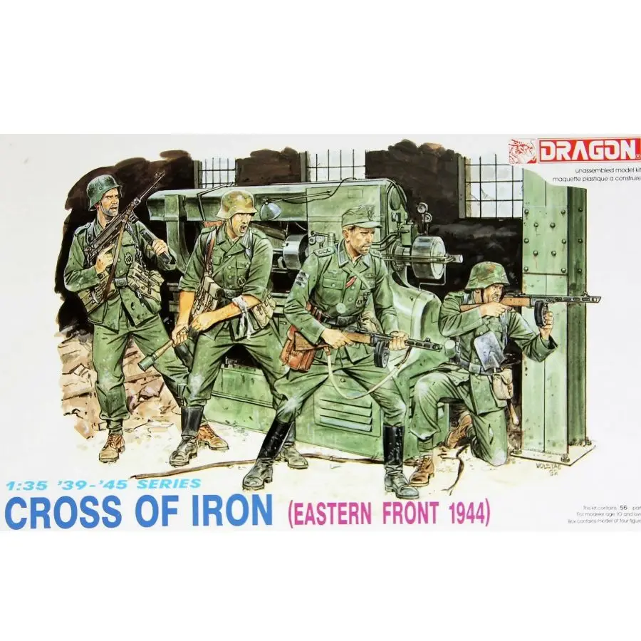 Dragon 6006 1/35 Cross of Iron Eastern Front 1944 (4 Figures) 2019 ...