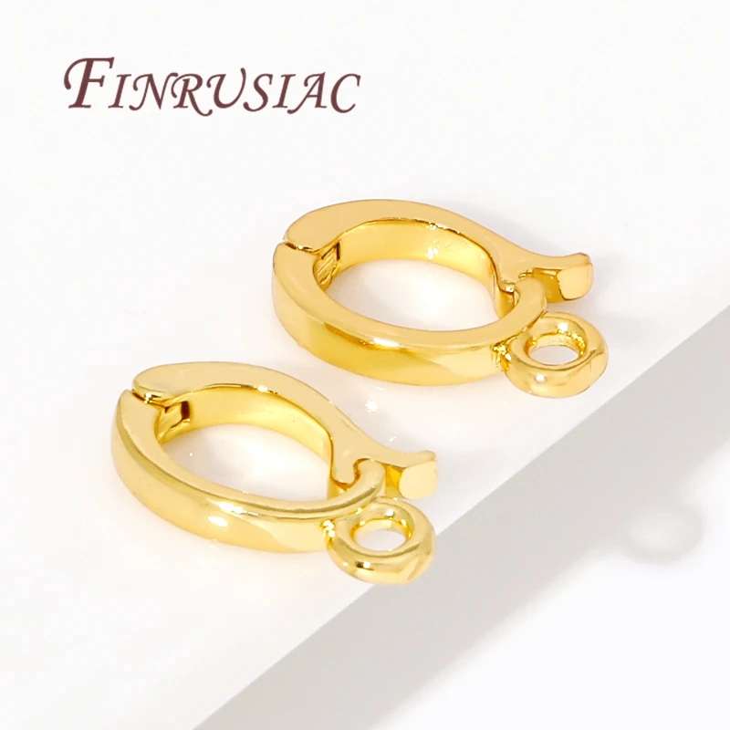Brass-Charm-Enhancer-Clasp-18K-Gold-Plated-Pendant-Bail-Clasps ...