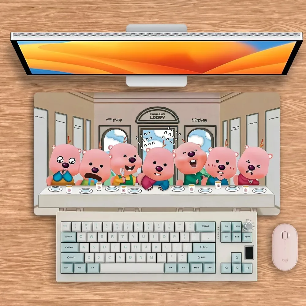 Kawaii-Zanmang-L-Loopy-Mouse-Pad-Big-Keyboard-Desk-Computer-PC-Mat ...