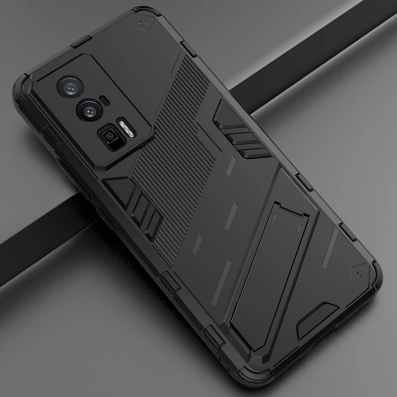 For-Xiaomi-Poco-F5-Pro-5G-Case-Car-Magnetic-Kickstand-Shockproof-Armor ...