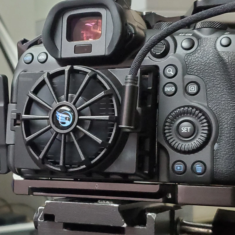 Universal Cooling Fan R5 | Camera Cooling Fans | Side Screen Camera ...