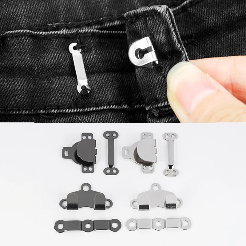 10Set Metal Trousers Suit Pants Hook Button Skirt Trousers Garment ...