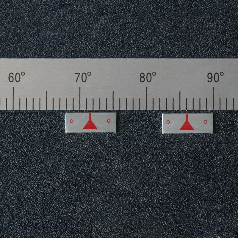 2PCS-Scale-Pointer-Ruler-Arrow-Equipment-Measuring-Middle-Line-Zero ...