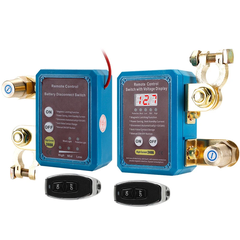 Automobile-Battery-Remote-Disconnect-Switch-12V-Power-Cut-off-Switch ...