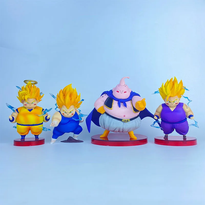 Figuras-de-acci-n-de-Dragon-Ball-GK-SSJ-Fat-Goku-Gohan-Vegeta-juguetes ...