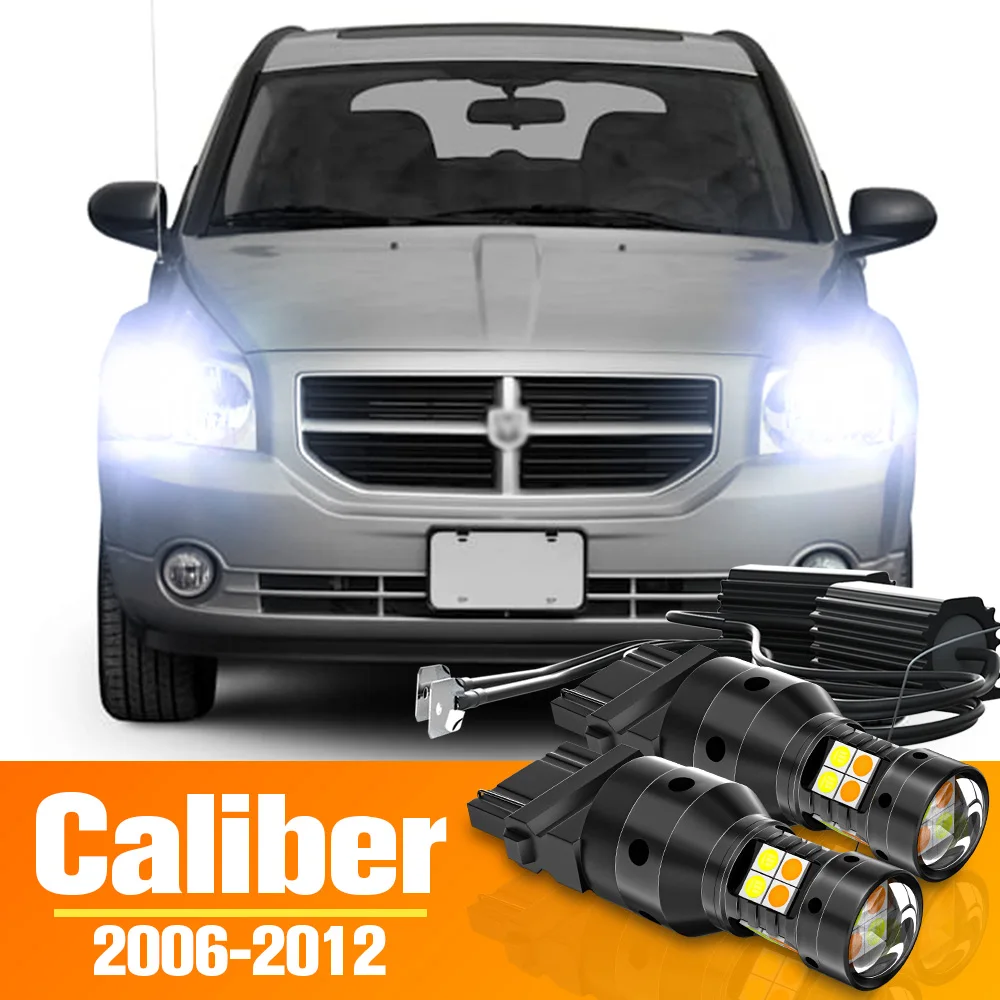 2pcs-Dual-Mode-LED-Turn-Signal-Daytime-Running-Light-DRL-Accessories ...