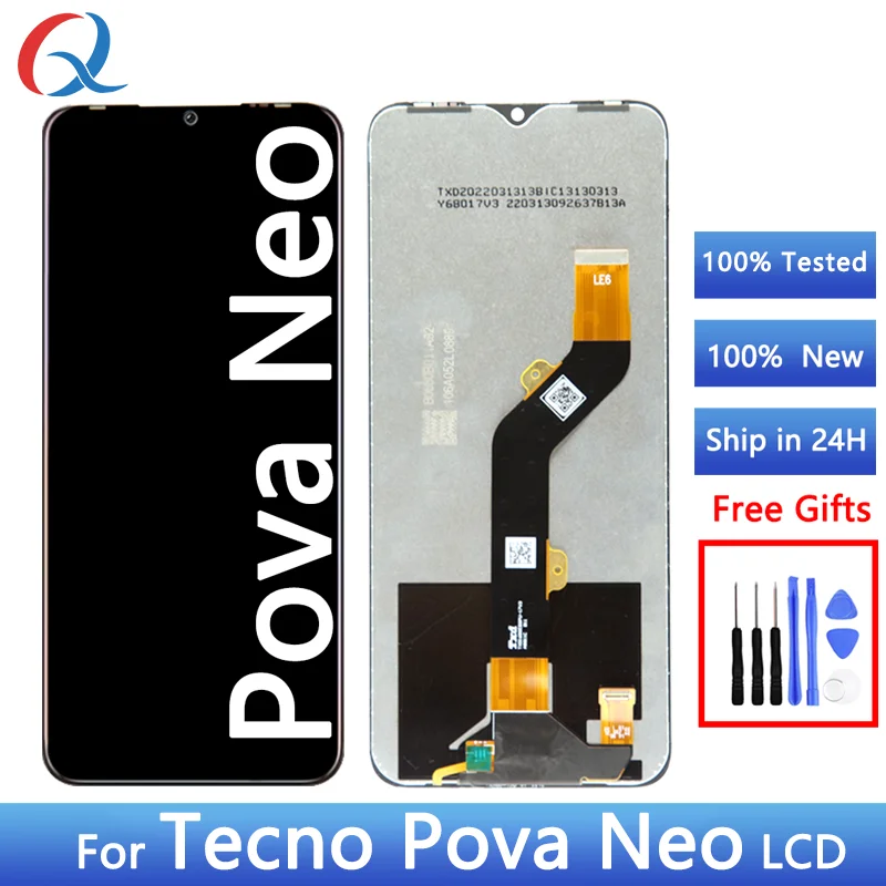 LE6 Touch Lcds Pantalla For Tecno Pova Neo Touch Screen Replacement ...