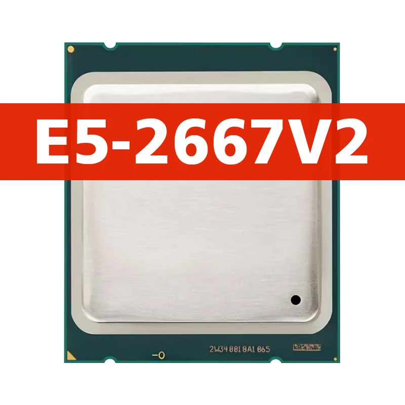 Xeon E5 2667 v2 3.3Ghz 8Core 16Threads 25MB Cache SR19W 130W Processor ...