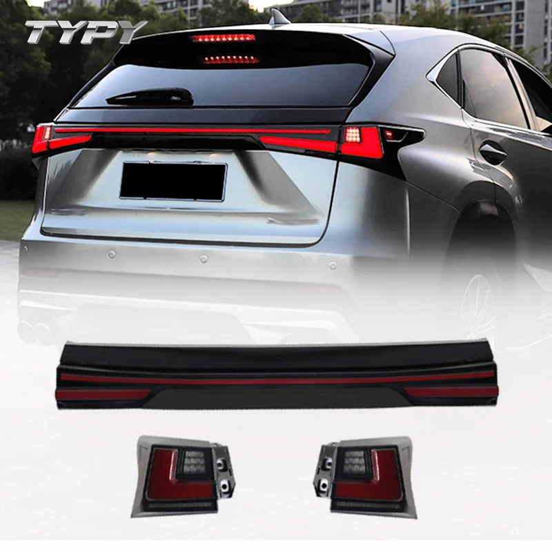 Car-Tail-Lamp-Tail-Light-Modified-LED-Through-Taillamp-Taillight-Turn ...