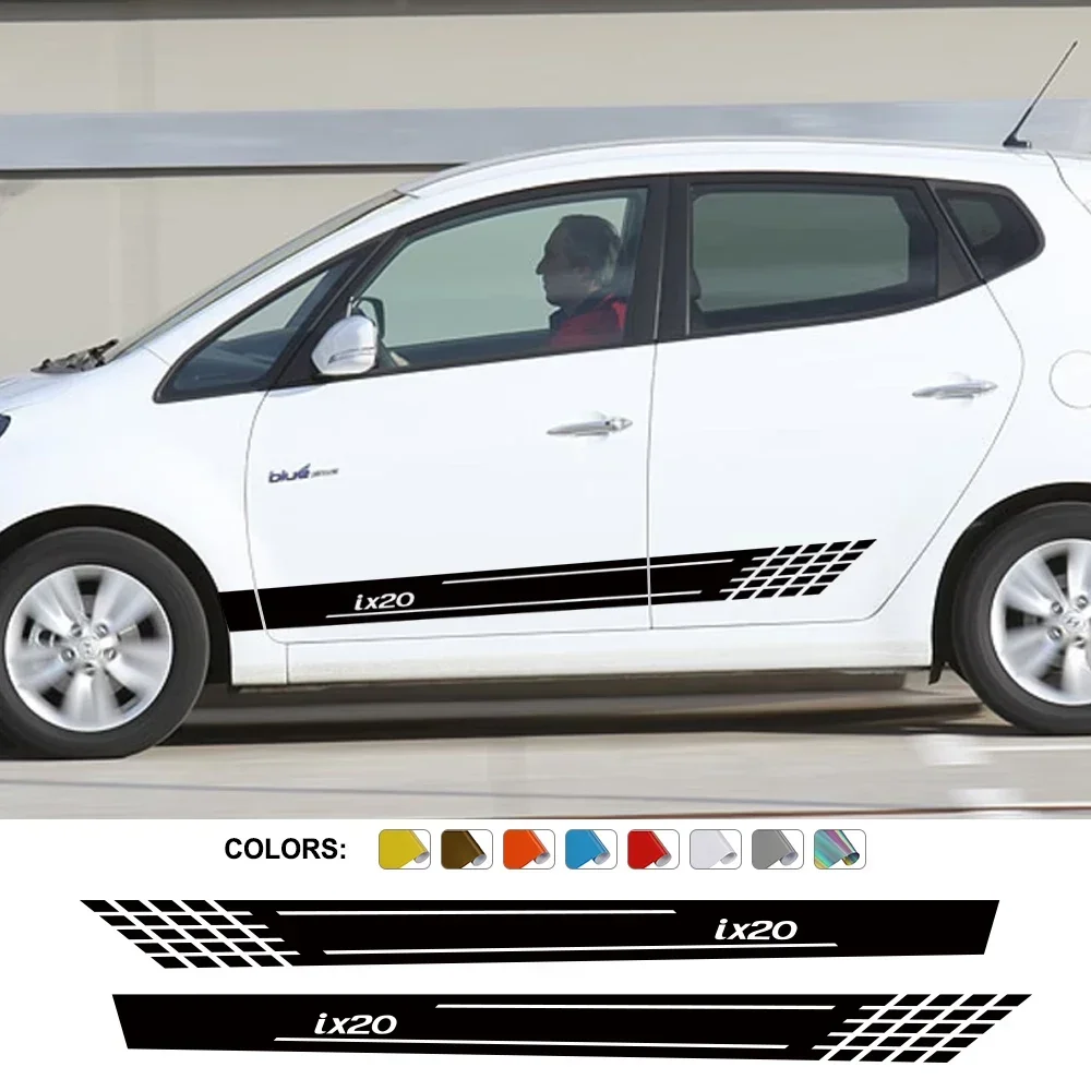 Car-Door-Side-Skirt-Stickers-Graphics-Racing-Sport-Style-Decor-Decal ...