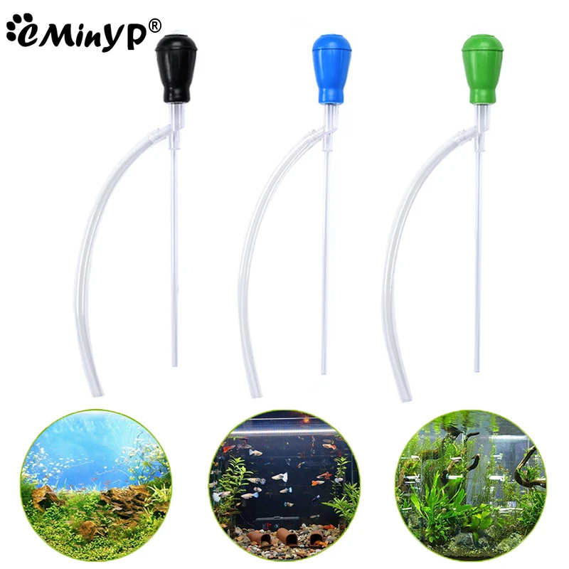 1pc Multi-function Pipette Fish Tank Siphon Pump Water Changer Aquarium ...
