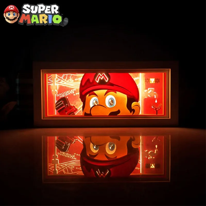 Super-Mario-Bros-Night-Lights-3D-Anime-Usb-Paper-Carving-Lamp-Bedside ...