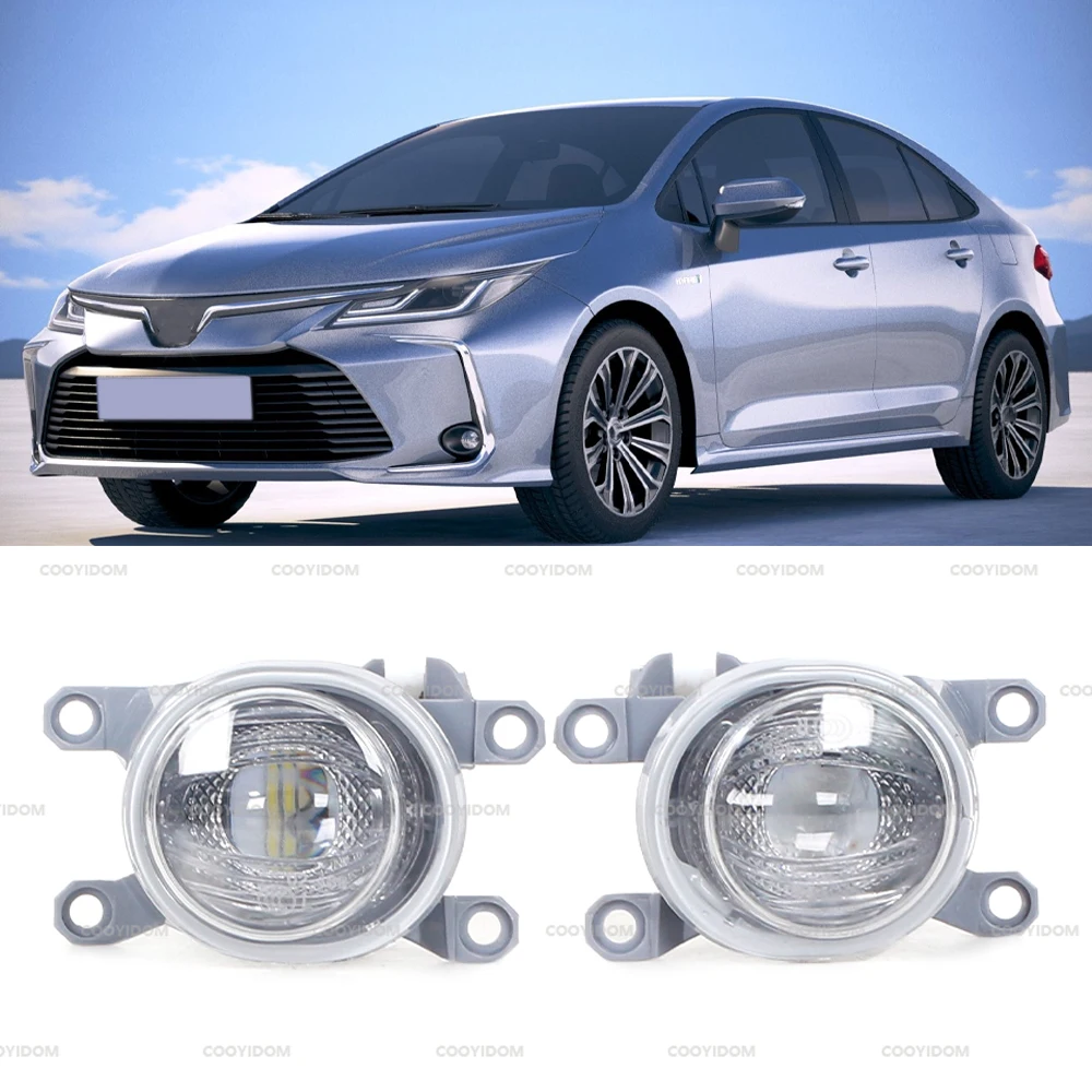 Car Front Bumper LED Fog Light Fog Lamp For Toyota Corolla 2019 2020 ...