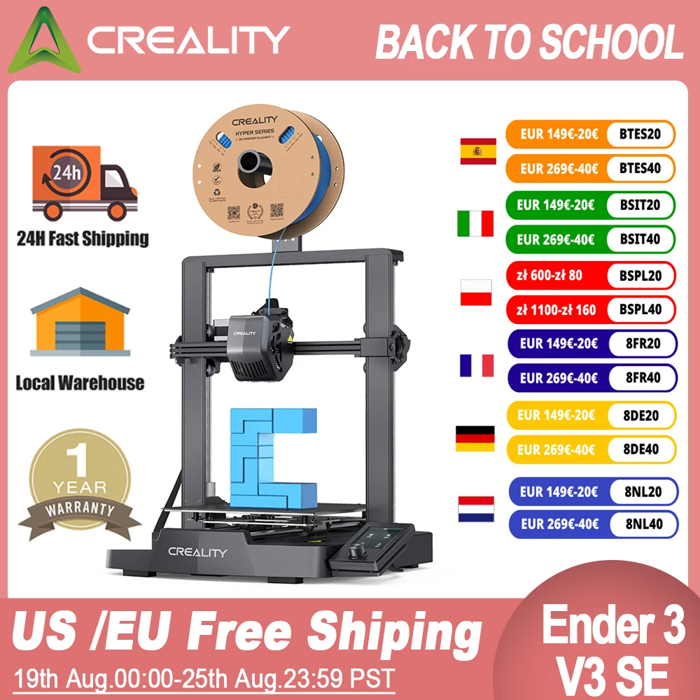 Creality-Ender-3-V3-SE-3D-Printer-Worry-free-Auto-Leveling-Sprite ...