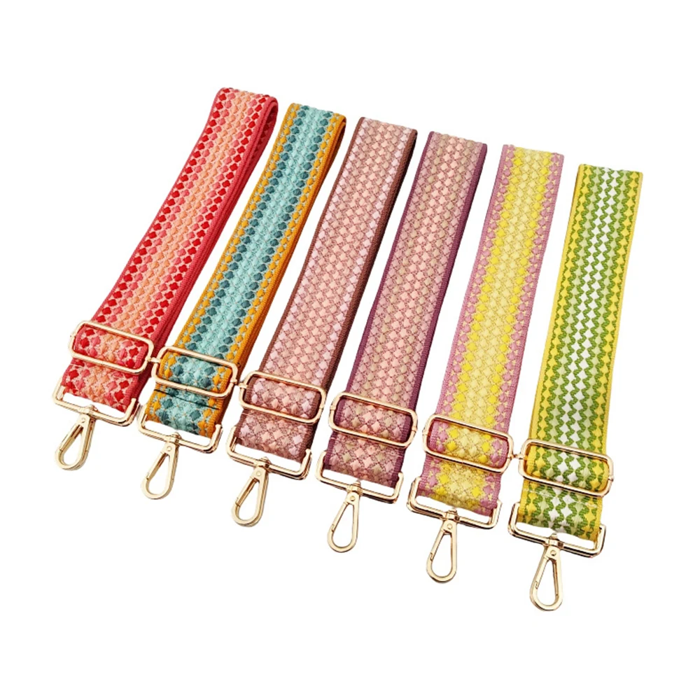 Colorful-5cm-Wide-Bag-Strap-for-Women-Handbags-Messenger-Bag-Belt ...