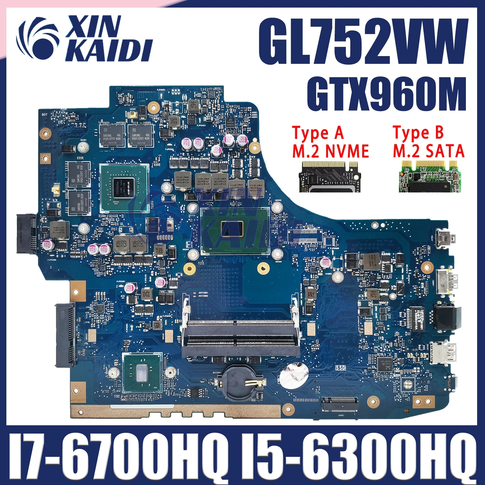GL752VW-Laptop-Motherboard-For-ASUS-FX71-Pro-GL752V-GL752VL-Mainboard-With-I7-6700HQ-I5-6300HQ ...