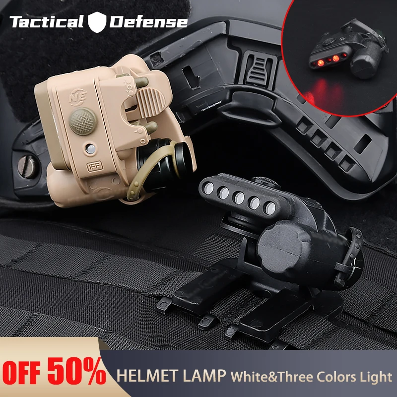 Tactical-Fast-Helmet-Light-Set-Gen3-HL1-White-IR-Red-Lamp-Outdoor ...