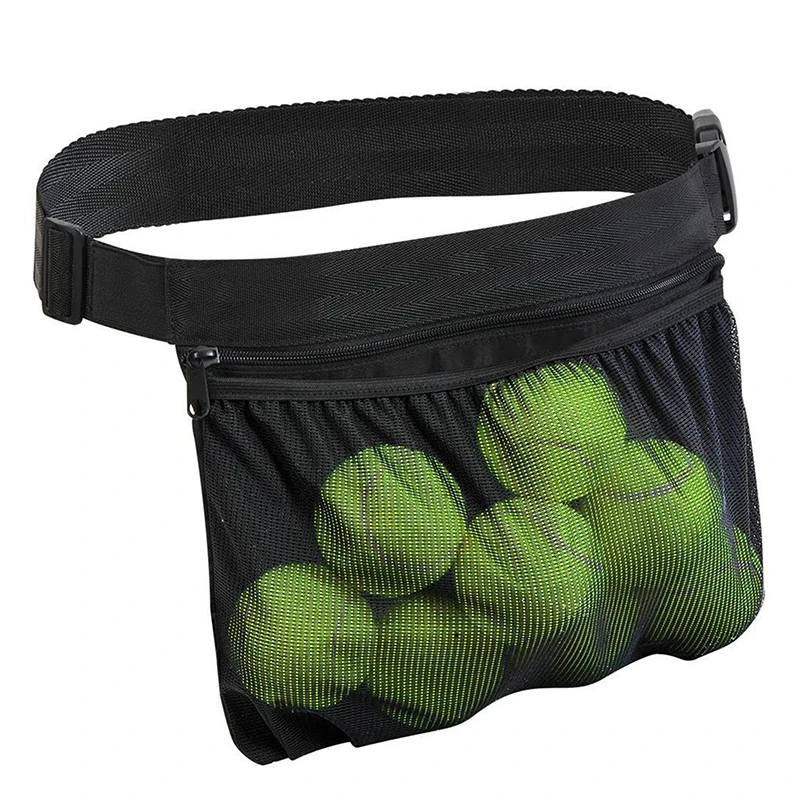 Tennis-Ball-Storage-Waist-Bag-Women-Men-Adjustable-Belt-Bags-Pingpong ...