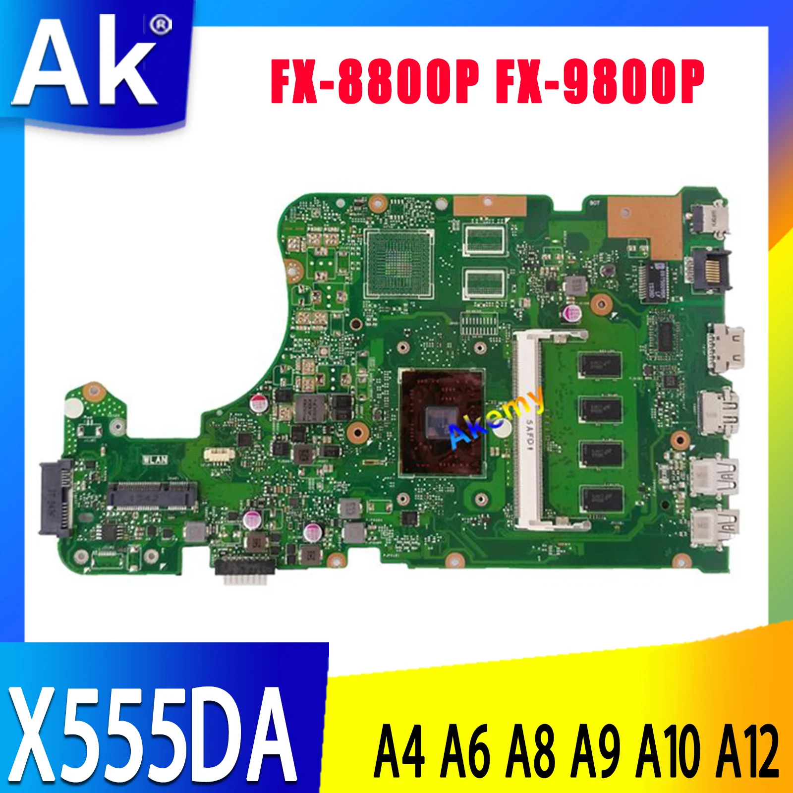 X555DA-mainboard-For-Asus-X555YI-X555YA-X555D-X555QG-X555Y-laptop ...