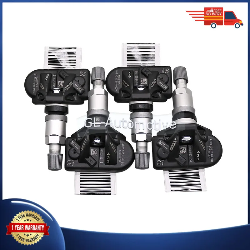1/4PCS 433MHZ TPMS Tire Pressure Sensor For Mercedes-Benz W177 W247 ...