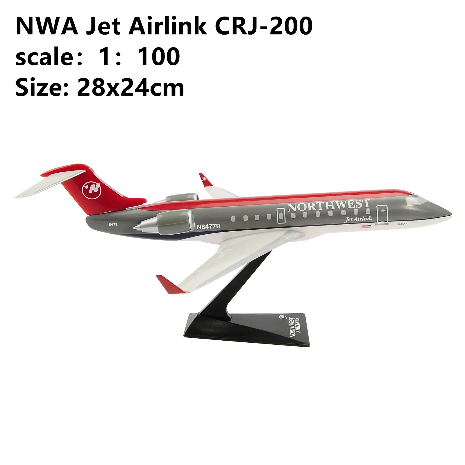 1-200-Scale-US-Airways-Northwest-Trans-Airline-Plastic-Assembly-Aicraft ...