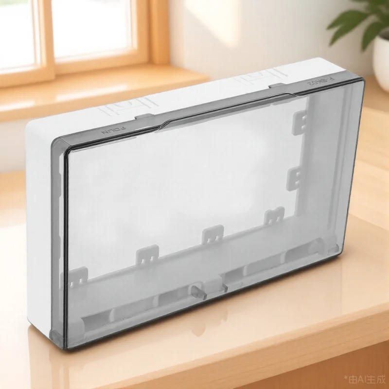 Waterproof Socket Outlet Cover 2-Slot Adhesive Wall Plate Thickened ...
