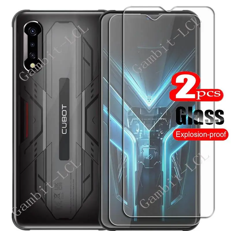 2PCS FOR Cubot X70 6.58" Tempered Glass Protective ON CubotX70 Screen ...