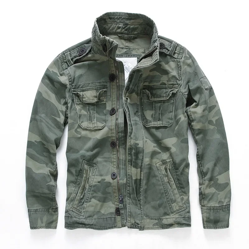 Casual-Wear-Mens-Oversized-Camo-Jacket-Sportswear-Thick-Denim-Jacket ...