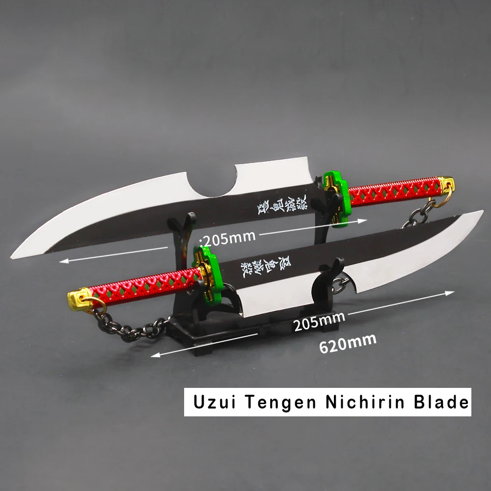 Demon Slayer Anime arma Sword Toy Model Uzui Tengen nigirin Blade ...