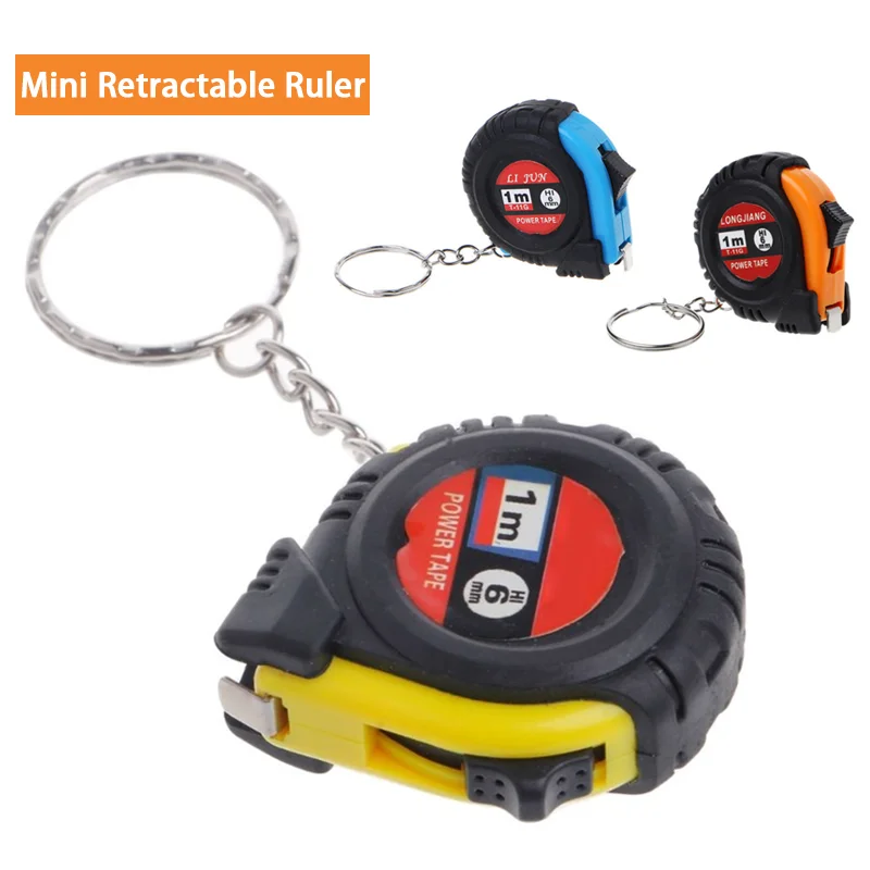 1PC-Mini-Retractable-Ruler-Tape-Children-Height-Measure-Key-Chain ...