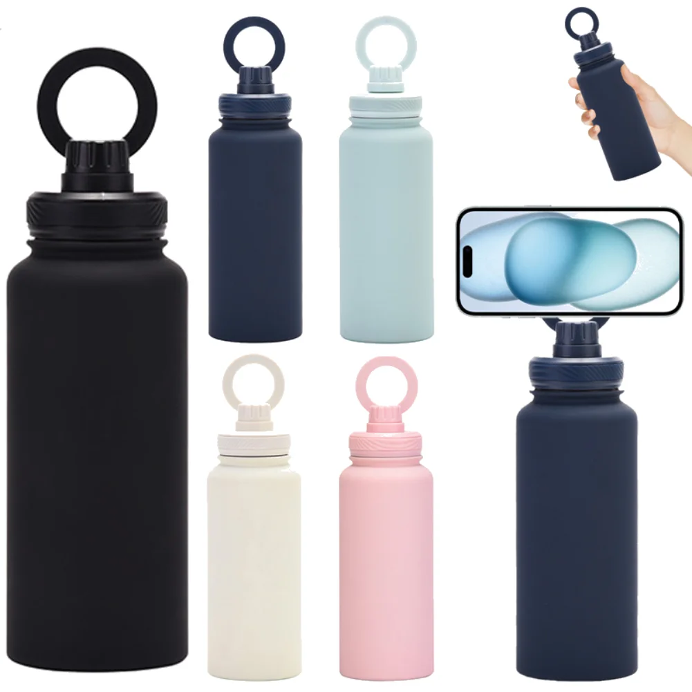 For-MagSafe-1000ML-Insulated-Bottle-Water-Flask-with-Rotating-Phone ...