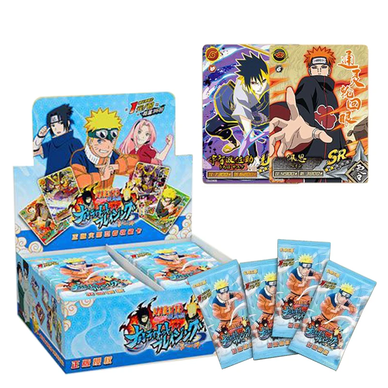 5/25/180 Pcs Anime Naruto Cards Shippūden Ninja Kakashi TCG SSR Rare ...