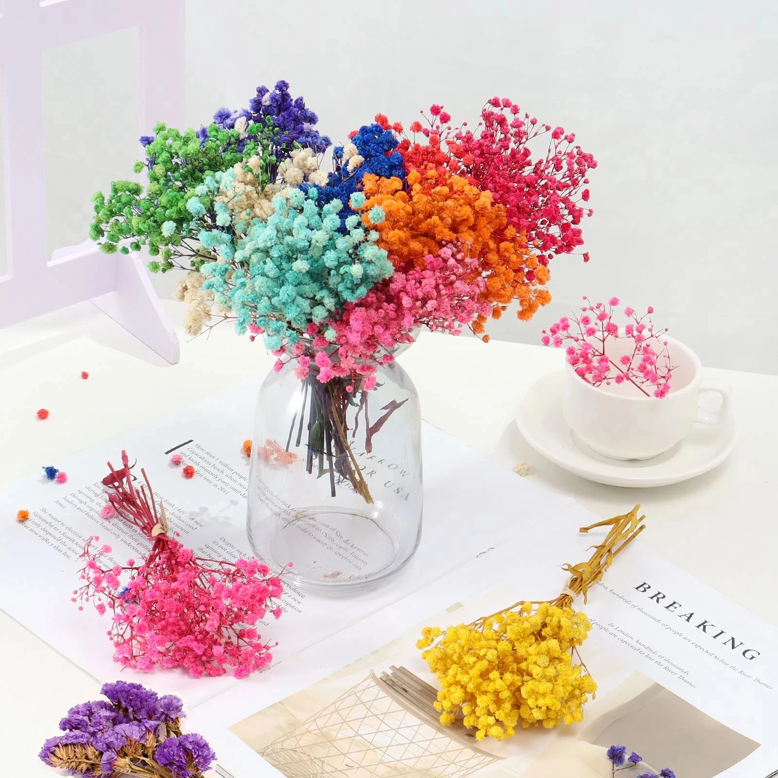 Colorful Real Flowers