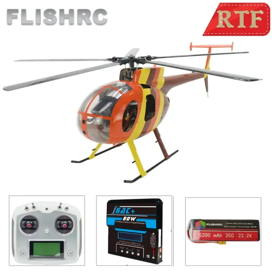 FL500-V2-FLISHRC-Roban-MD-500D-Magnum-500-Size-RC-Helicopter-Scale-6CH ...