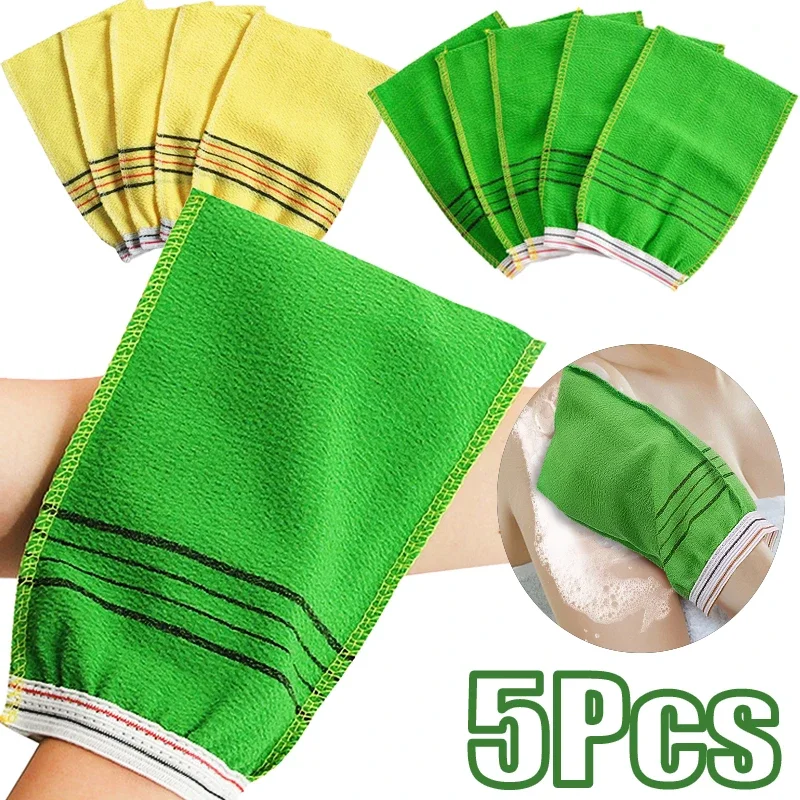 Korean-Exfoliating-Washcloth-Mitt-Asian-Exfoliating-Bath-Gloves-Body ...