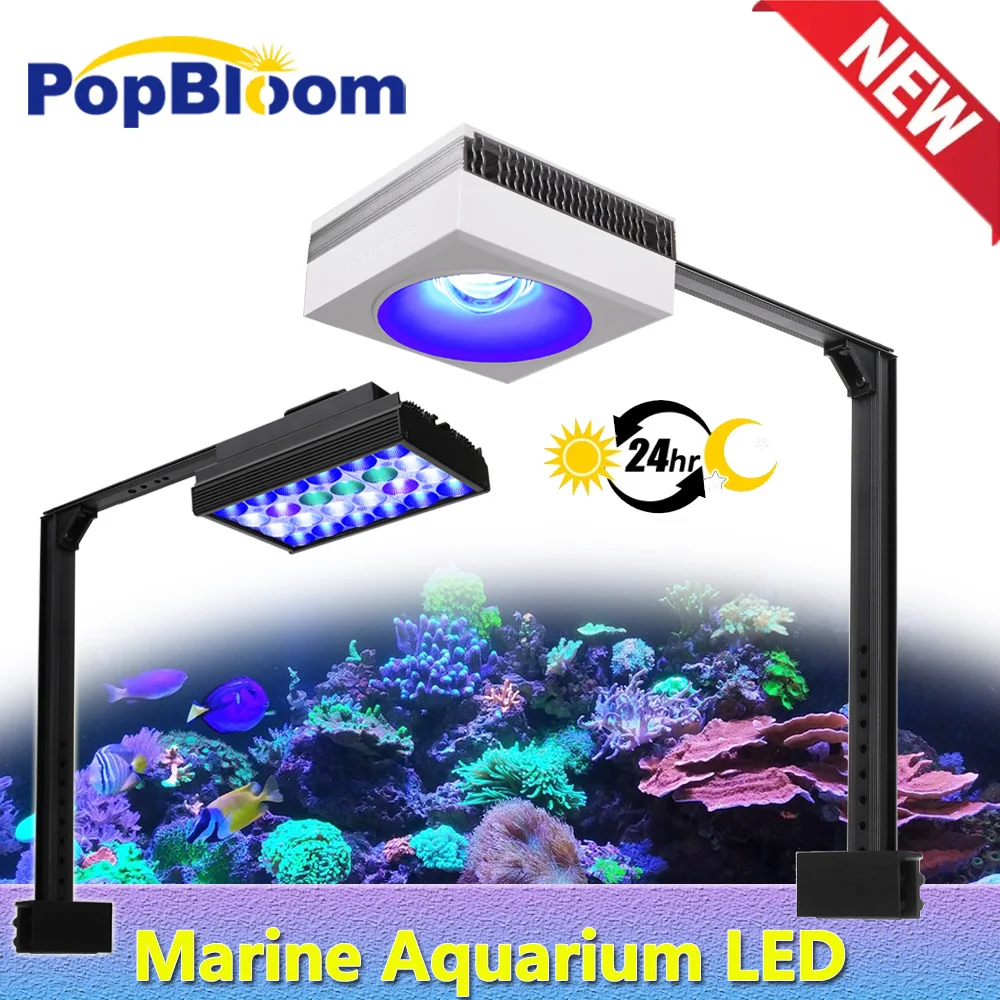 PopBloom-Saltwater-Aquarium-Led-Lighting-Dimmable-Remoter-Control ...
