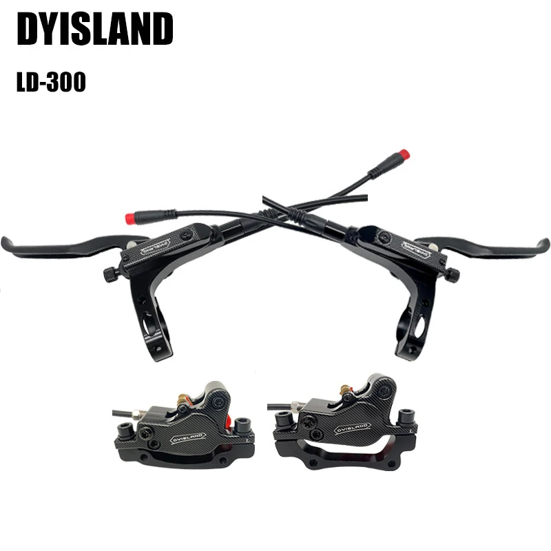 DYISLAND-LD300-2-Piston-Hydraulic-Disc-Brake-Mineral-Oil-Brake-for ...