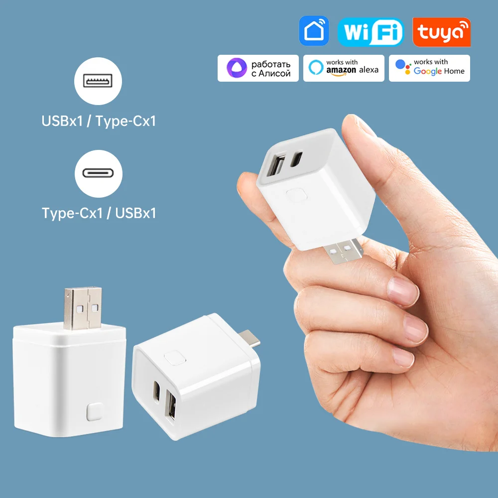 Tuya-WiFi-Zigbee-smart-Micro-USB-Type-C-Adaptor-Switch-5V-Mini-USB ...