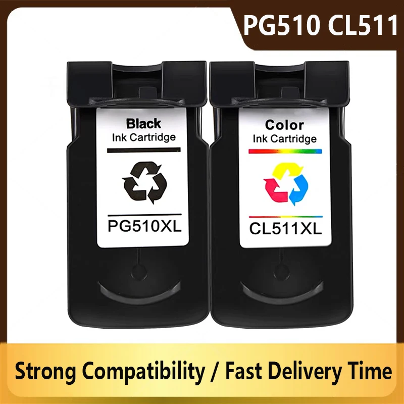 PG510 CL511 For PG-510 CL-511 Ink Cartridge For Canon Pixma IP2700 ...