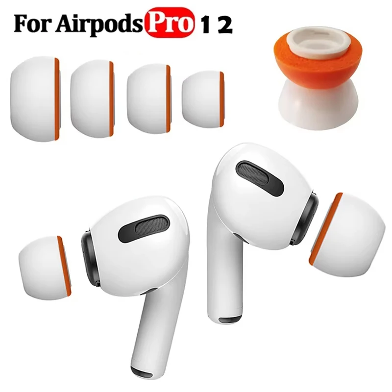 Soft Sponge Eartips Earbuds for Apple AirPods Pro 2 Memory Foam ...