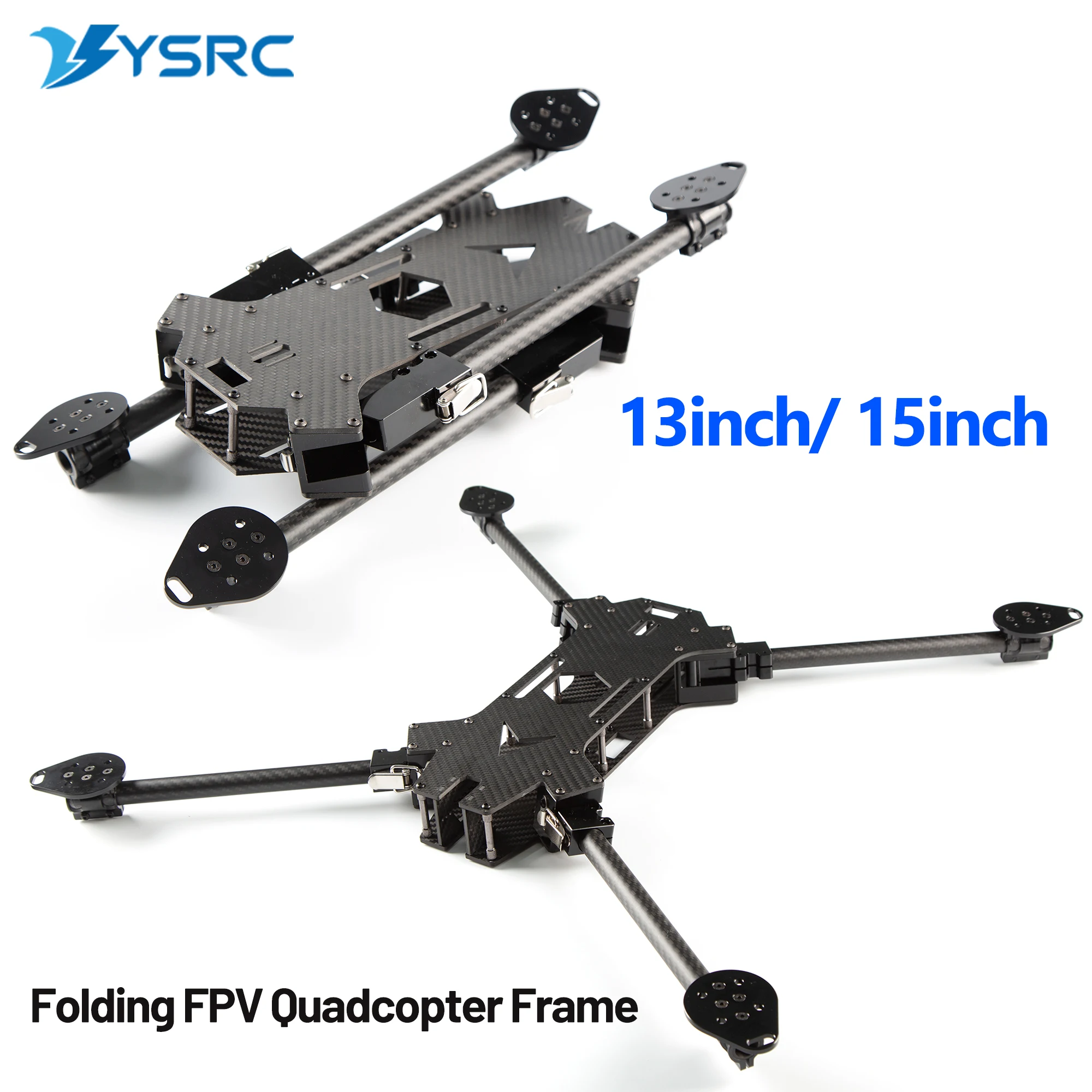13inch / 15inch Carbon Fiber Kit FPV Quadcopter Folding Drone Frame for ...