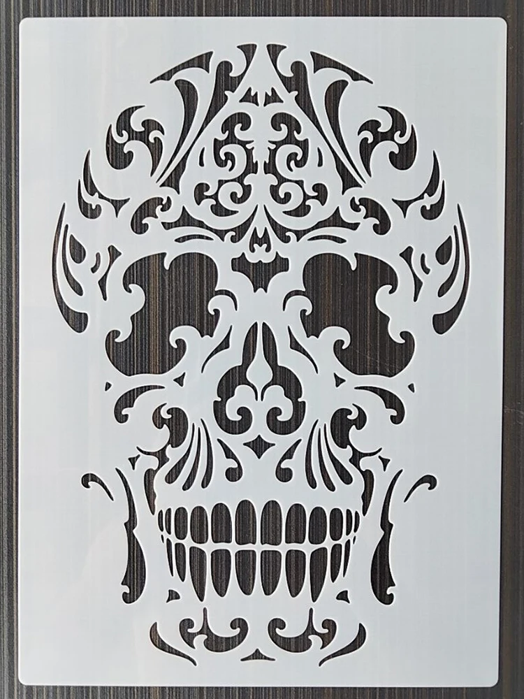Skull Stencil