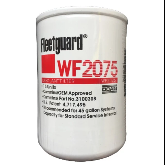 WF2076 Fleetguard DCA4 WF2055 Coolant Menggunakan Filter, 42% OFF