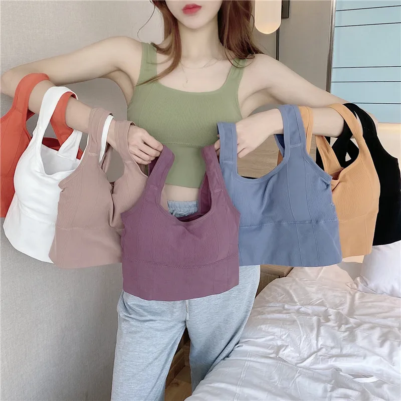 2024-Breathable-Sports-Bra-Shockproof-Crop-Top-Anti-sweat-Fitness-Top-Women-Seamless-Yoga-Bra ...