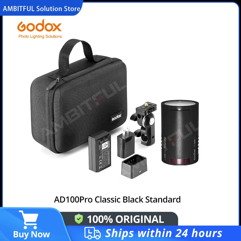 Godox-AD100Pro-Pocket-Flash-AD100-Pro-LED-Speedlight-TTL-2-4G-Wireless ...