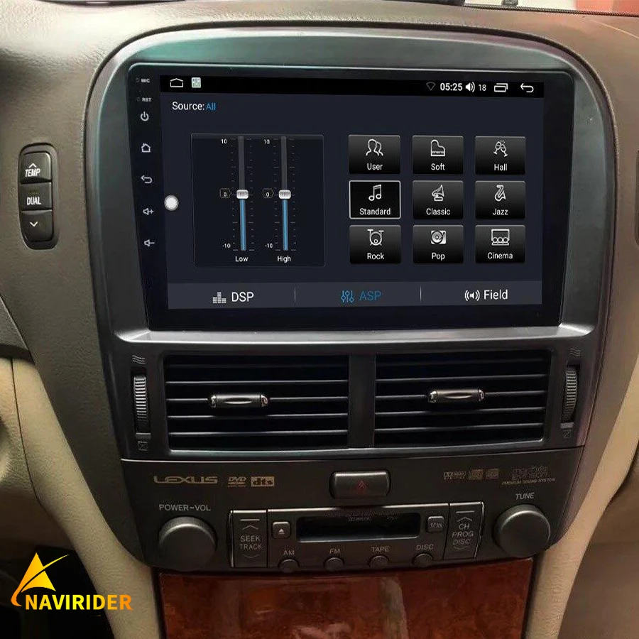 Android 12 Multimedia Video Player For Lexus LS430 LS 430 2000 2006 ...