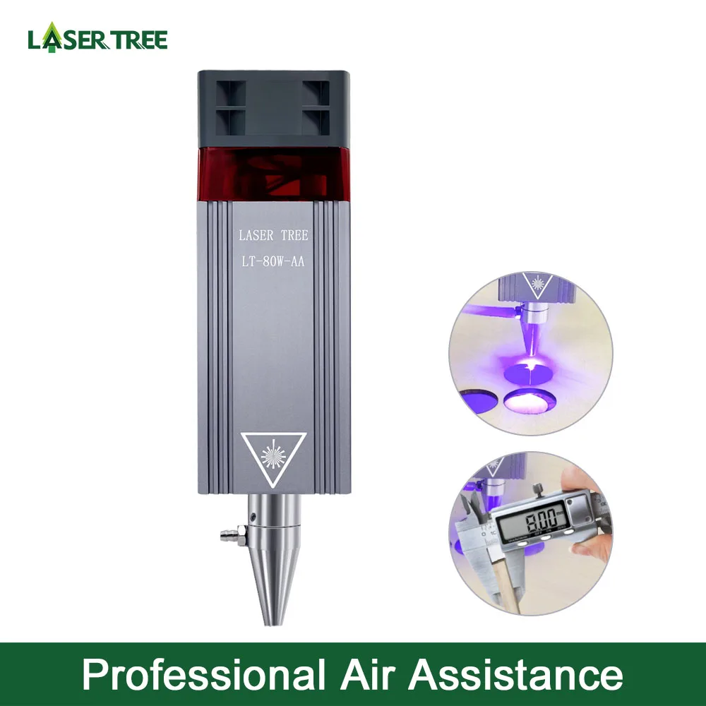 Laser Tree 80w Laser Module Air Assist 20w 40w Laser Head For Laser ...