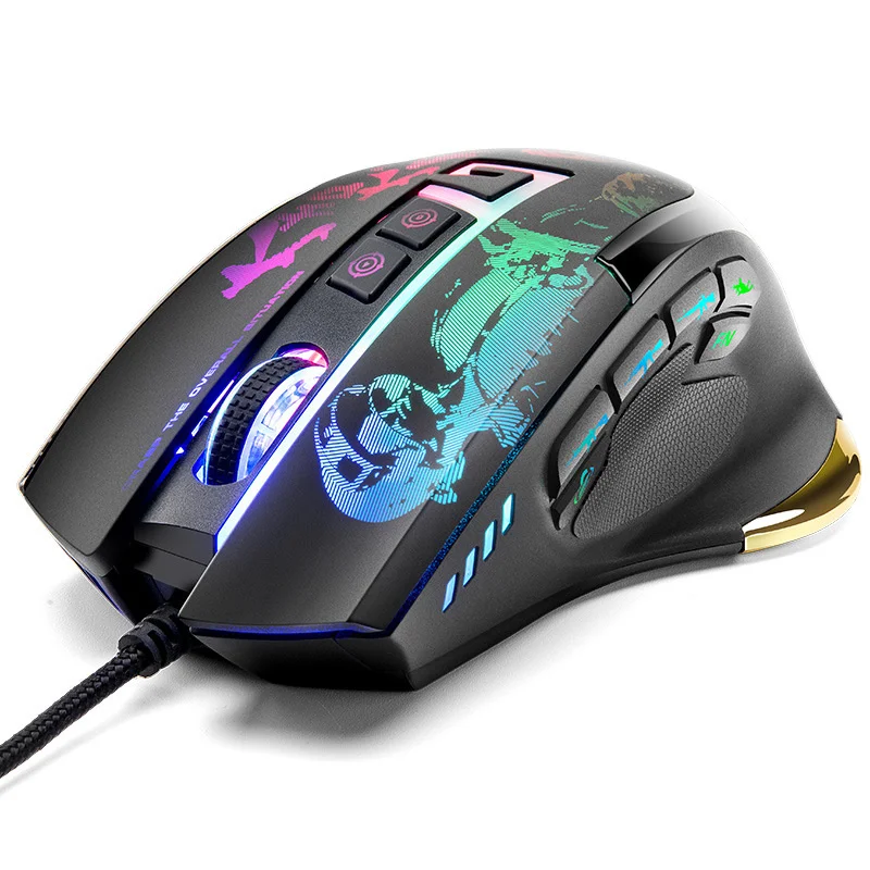 Original-Modern-11D-Wired-Game-Mouse-RGB-Intelligent-pressure-gun-macro ...